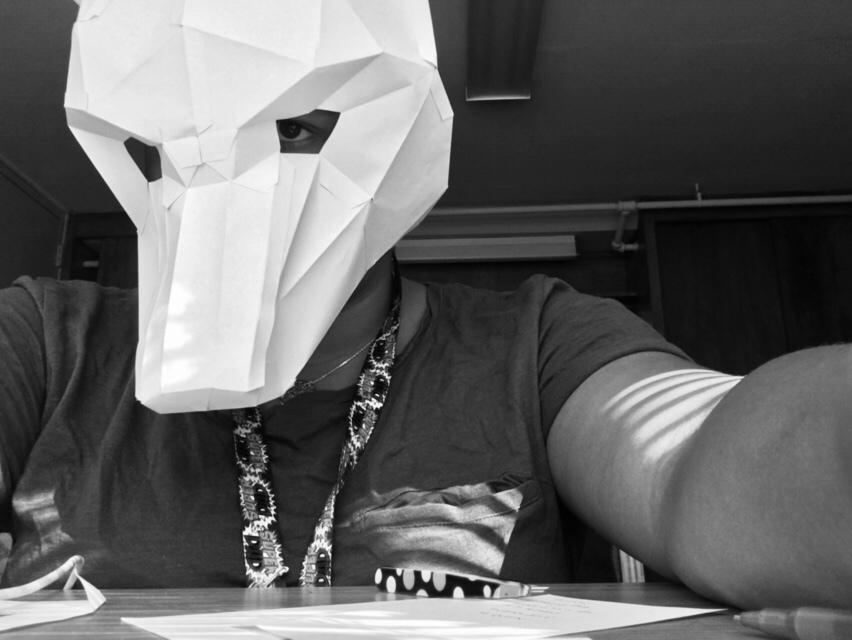 Rabbit Half Mask - Wintercroft