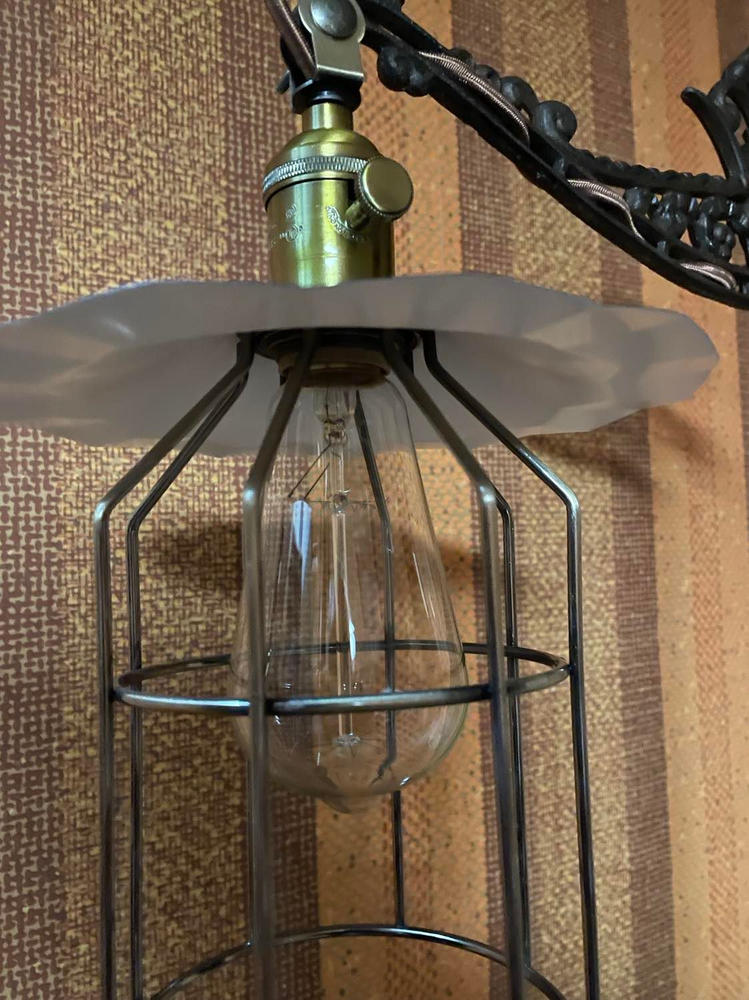 Bronze Finish Metal Lamp Shade for Pendant Lights - Nostalgicbulbs.com