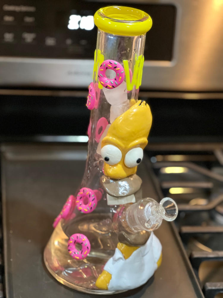 Mmm Donuts Beaker Bong - 13in – Everything 420