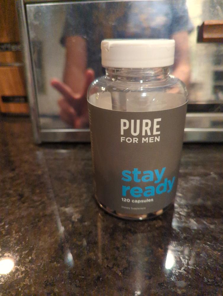 Pure for Men | Stay Ready Fiber | Vegan Proprietary Blend