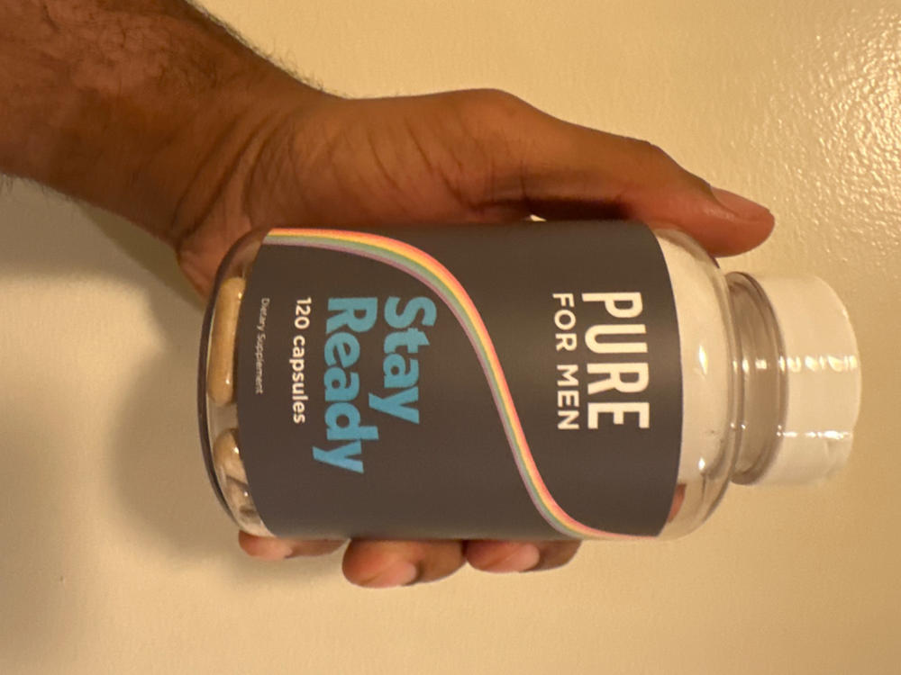 Pure for Men | Stay Ready Fiber | Vegan Proprietary Blend