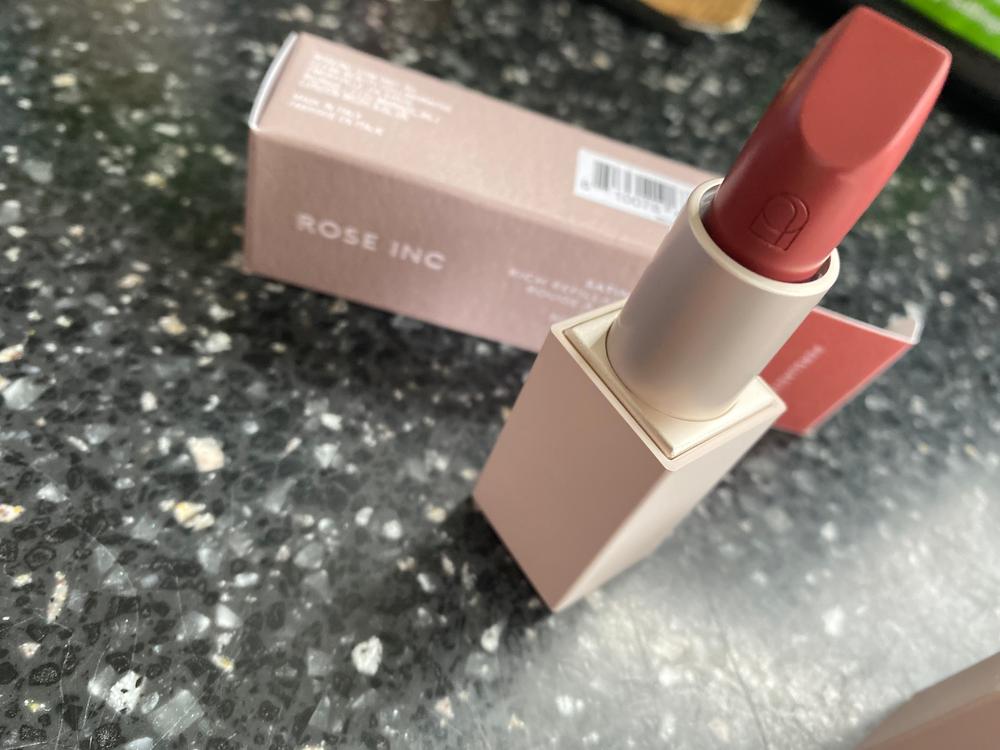 Satin Lip Color Rich Refillable Lipstick | Rose Inc.