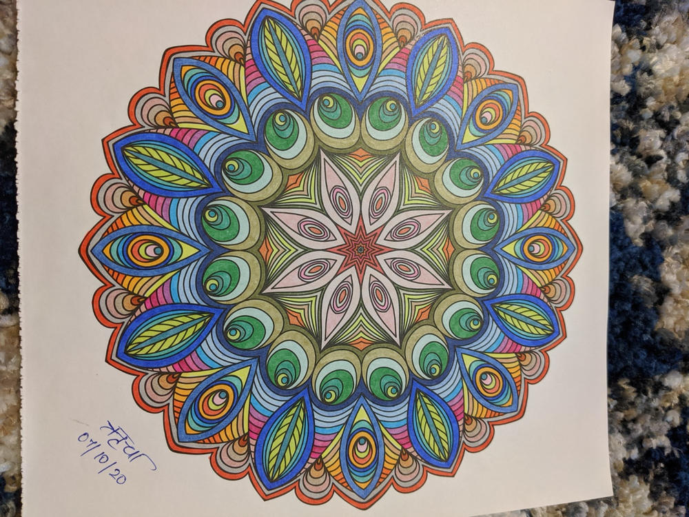 ColorIt 60 Dual Tip Art Markers Set for Coloring - Double Sided Artist