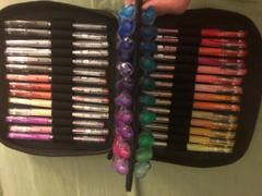 48 GLITTER Gel Pen Set, 48 Ink Refills, Travel Case & Gift Box – ColorIt