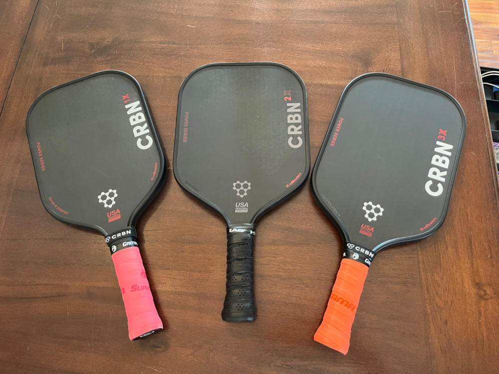 CRBN 3X Power Series - Hybrid Carbon Fiber Pickleball Paddle – CRBN ...