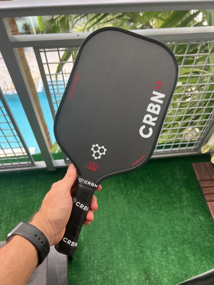CRBN 3X Power Series - Hybrid Carbon Fiber Pickleball Paddle – CRBN ...