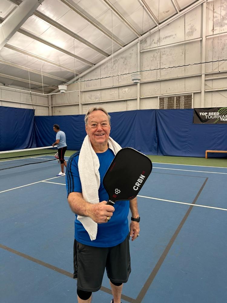 CRBN 3X Power Series - Hybrid Carbon Fiber Pickleball Paddle – CRBN ...