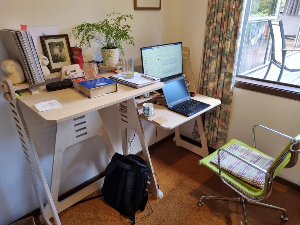 WFH Double Wide Desk | Home Office Desk | Work From Home Desks | Work ...