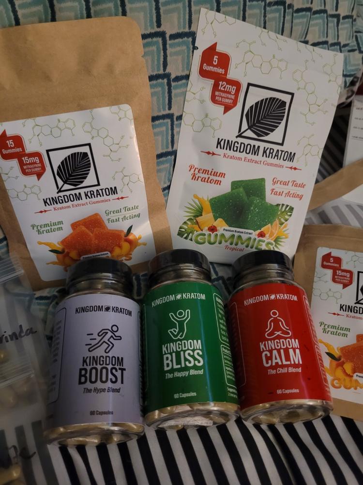 Kratom Capsules Small Sample Pack - Kingdom Kratom