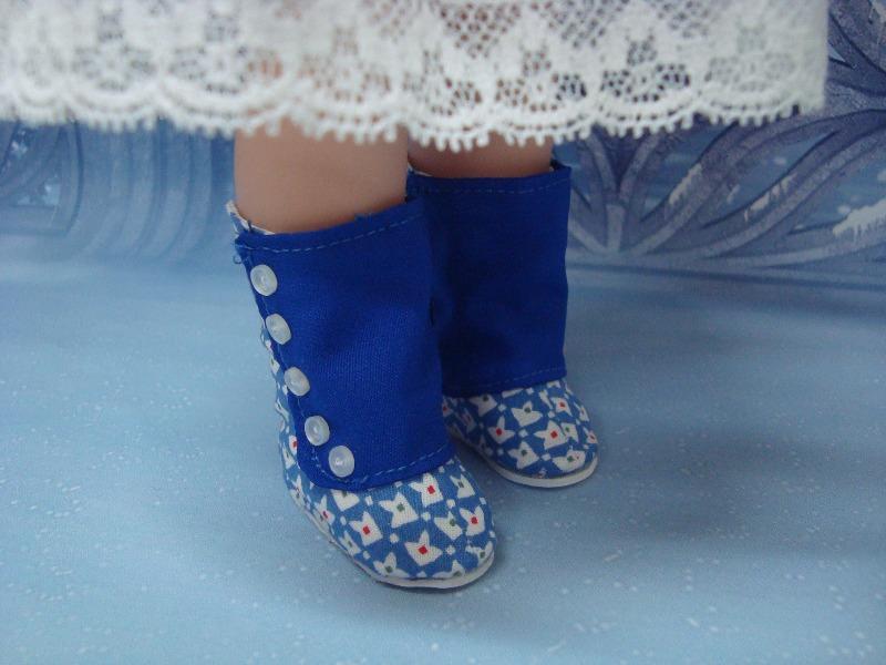 Miche Designs Lissy Boots Doll Clothes Pattern 18 inch American Girl Dolls