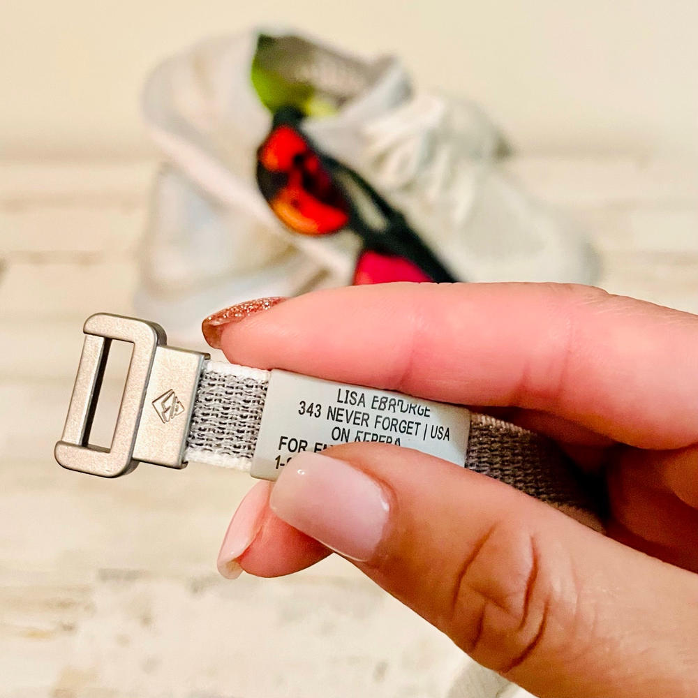 Wrist ID Sport Nylon Loop 19mm Slate - ROAD iD