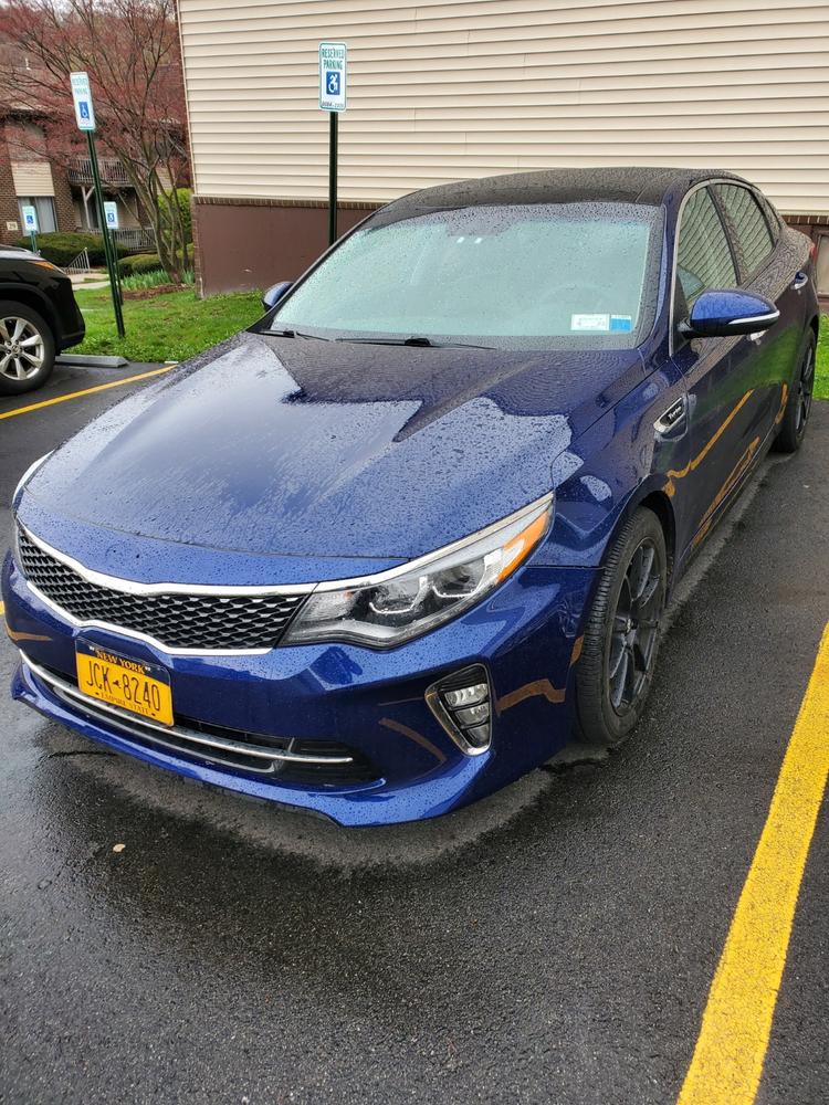 2016 Kia Optima Front Bumper Painted (Non-Hybrid) - ReveMoto