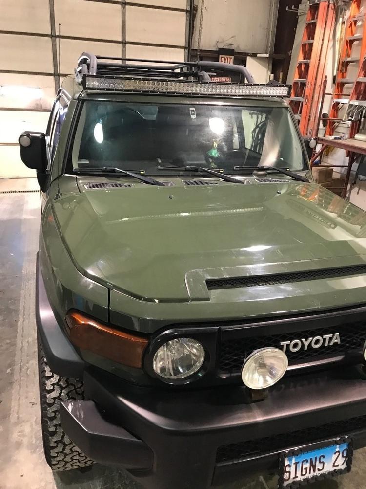 2012 Toyota FJ Cruiser Hood Painted - ReveMoto