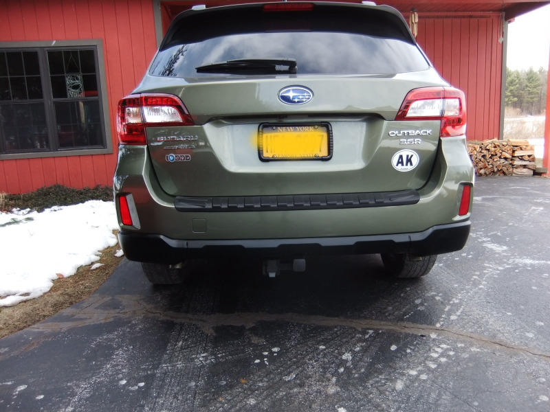 2017 Subaru Outback Rear Bumper Painted - ReveMoto