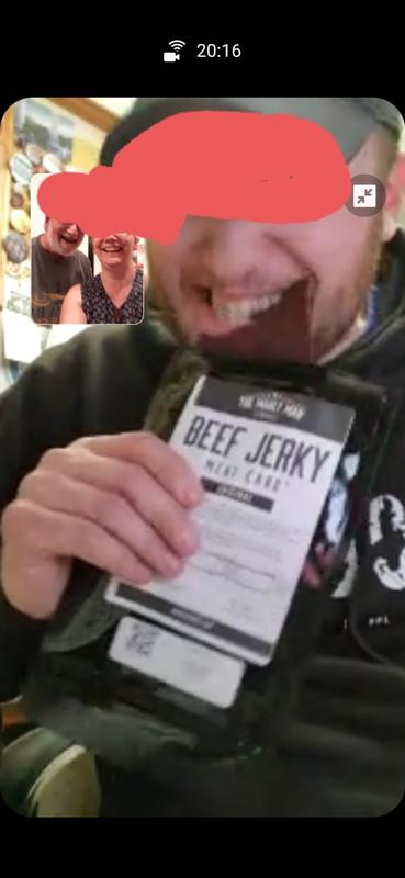 MEAT CARD™ (greeting card size) // Manly Man Co®