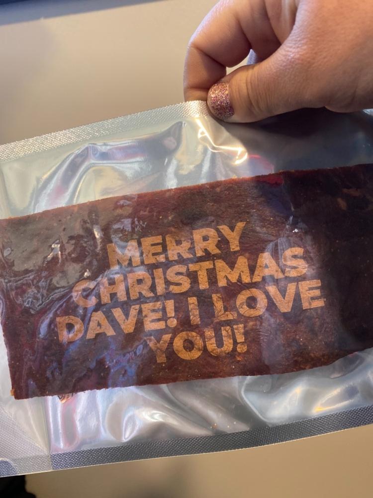 MEAT CARD™ (greeting card size) // Manly Man Co®