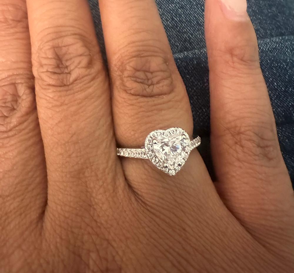 The Sweetheart Heart Shaped Engagement Ring – Modern Gents