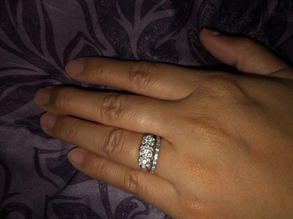 Sterling Silver Vintage Wedding Band | Stackable Antique Ring - Modern ...