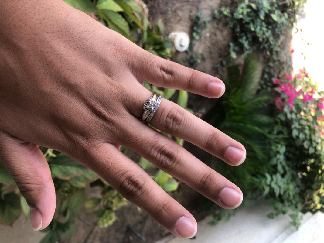 Stackable Eternity Band | Classic Channel Wedding Ring – Modern Gents ...