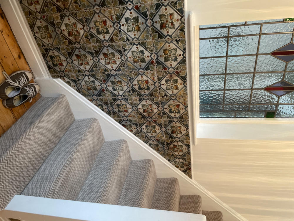 Tuscany Lattice 20 cm x 20 cm Multi – Baked Tiles