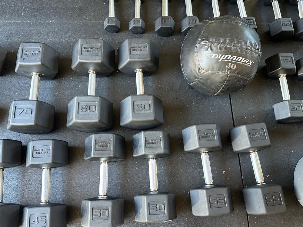 Rogue fitness dumbell
