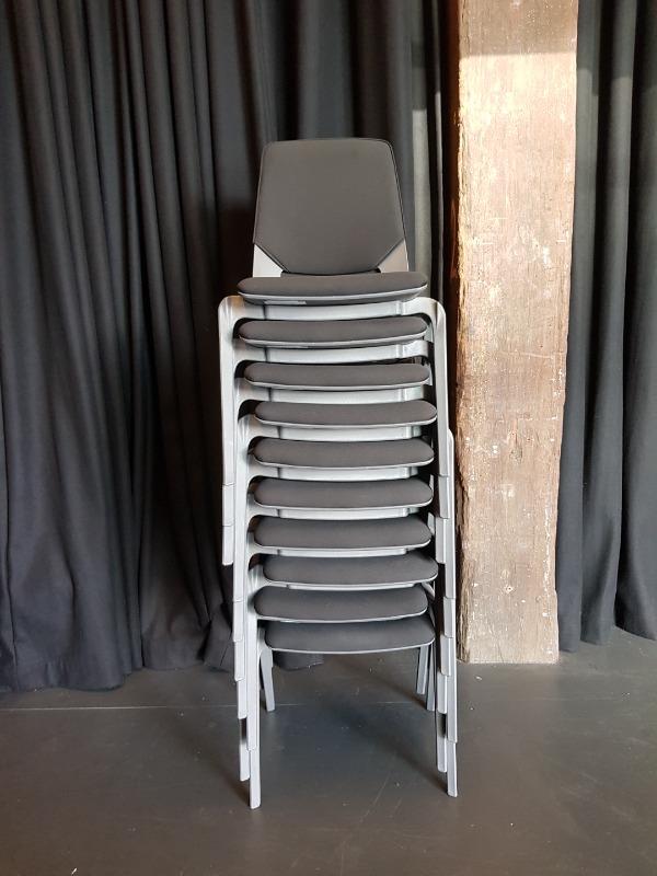 Fila Chair Linking Stacking Chair Poly Shell Optional Upholstery Church ...