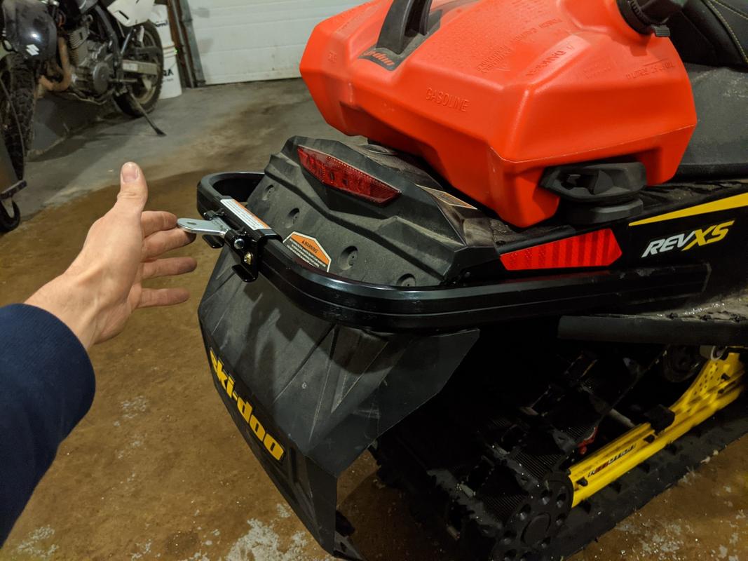 Ski-Doo Hitch Rear Bumper - Peakboys