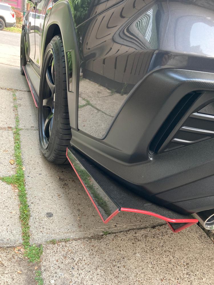2022 Subaru WRX Rear Spat Extension V1 – AeroflowDynamics