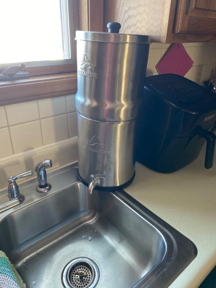 Alexapure Pro Water Filtration System - Customer Photo From Johnny Wellman