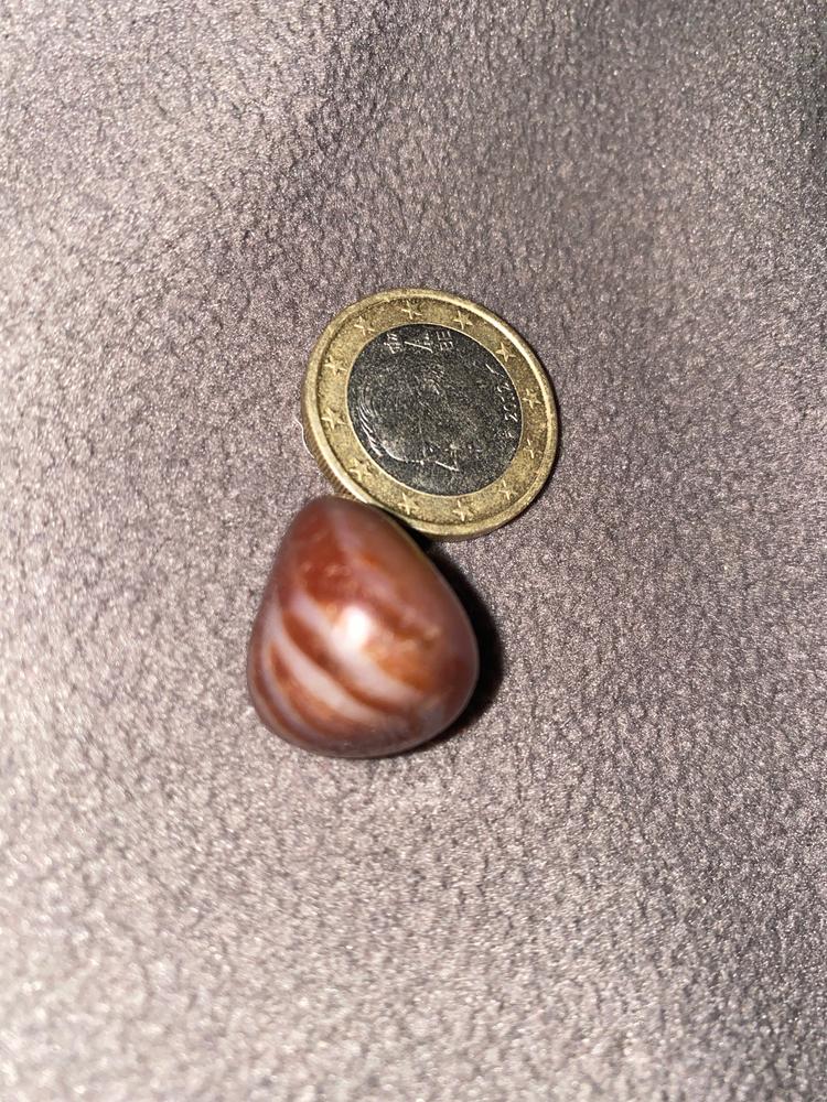 Red Banded Agate Polished Tumblestone Healing Crystal