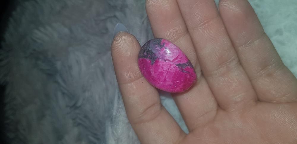 Pink Howlite Polished Tumblestone Healing Crystals