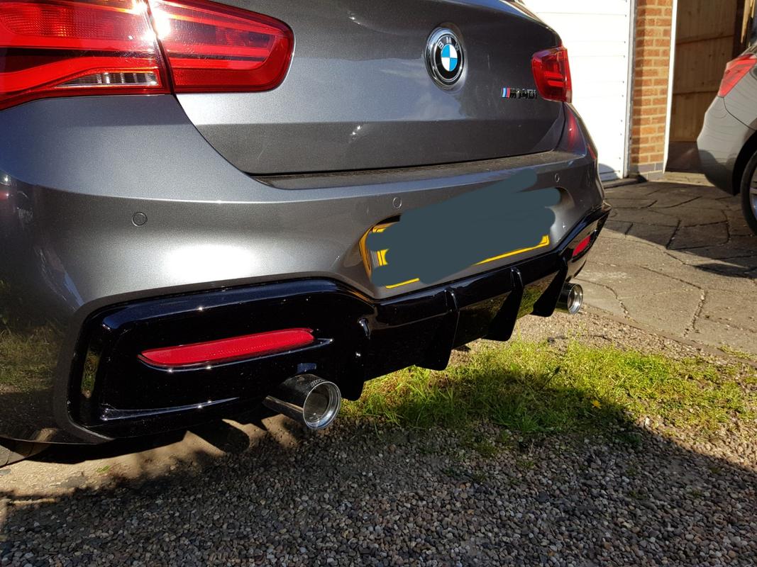 Rieger BMW 1 Series F20 F21 LCI Diffuser (M135i & M140i) | ML ...