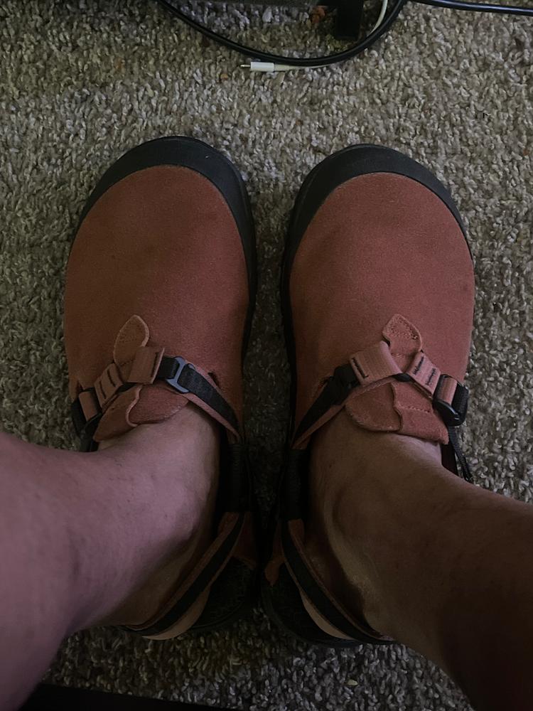 Mountain Clog - Leather Suede (Clay) - Bedrock Sandals Mountain Clog - Leather Suede (Clay) - Bedrock Sandals