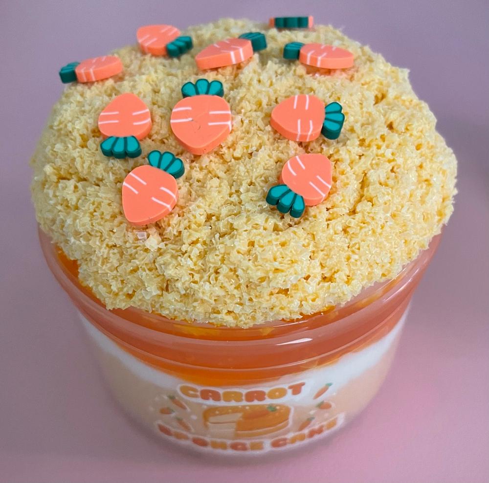 Carrot Sponge Cake DIY Slime Kit – Momo Slimes