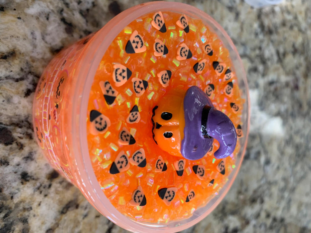 Pumpkin Guts Slime – Momo Slimes