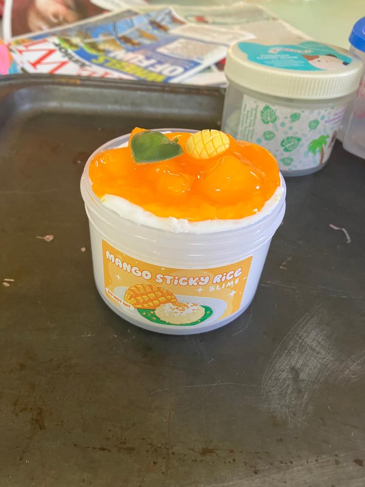 Mango Sticky Rice Slime – Momo Slimes