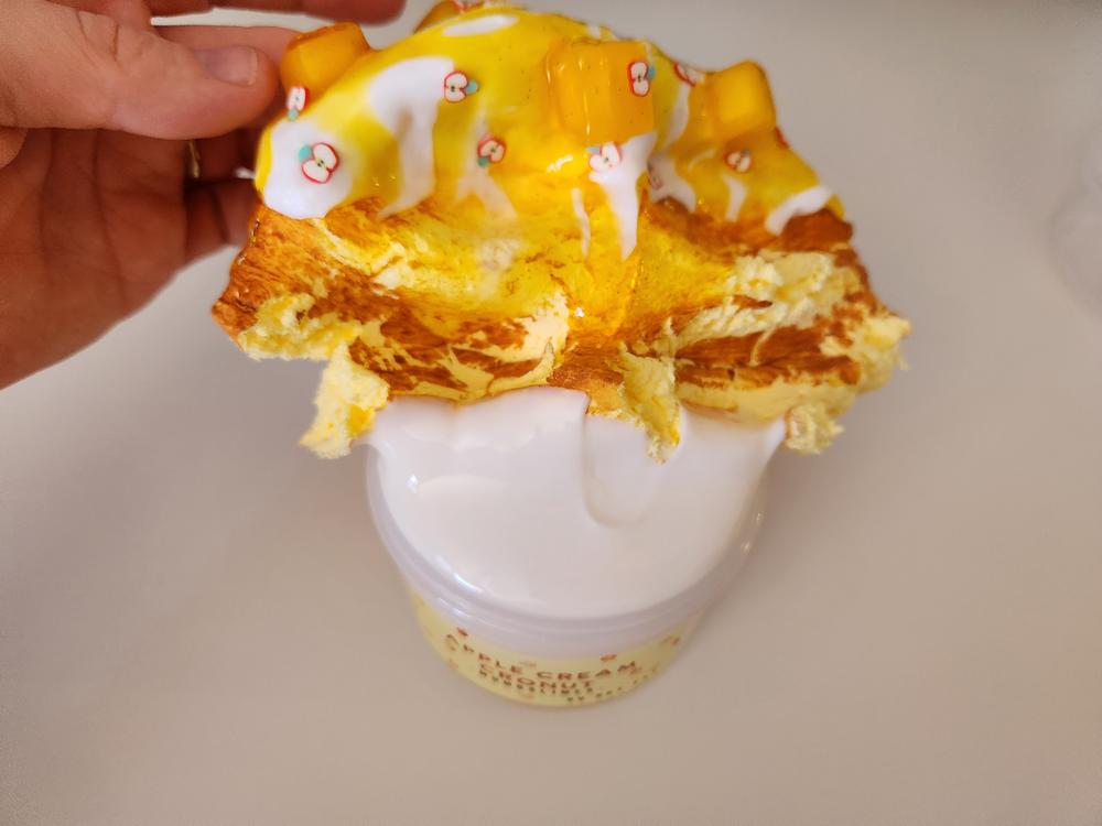 Apple Cream Cronut DIY Slime Kit – Momo Slimes