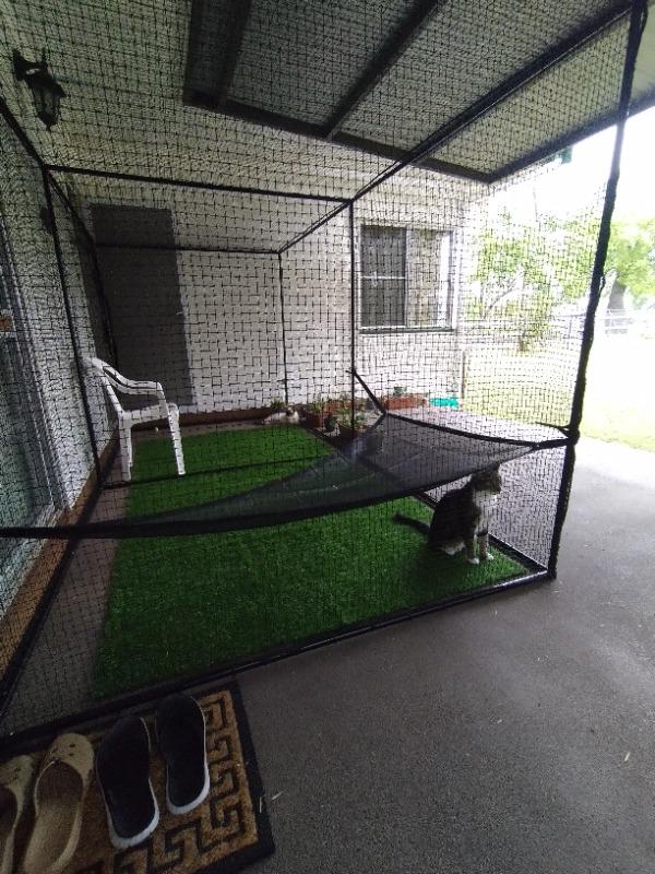 Double Size 3.6m Freestanding Cat Enclosure – Catnets