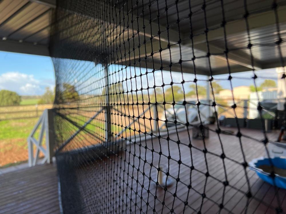 Cat Netting 25m x 3m Black – Catnets