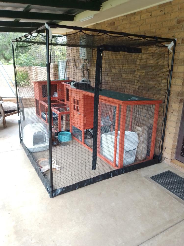Premium Portable Cat Enclosure 1.8m – Catnets