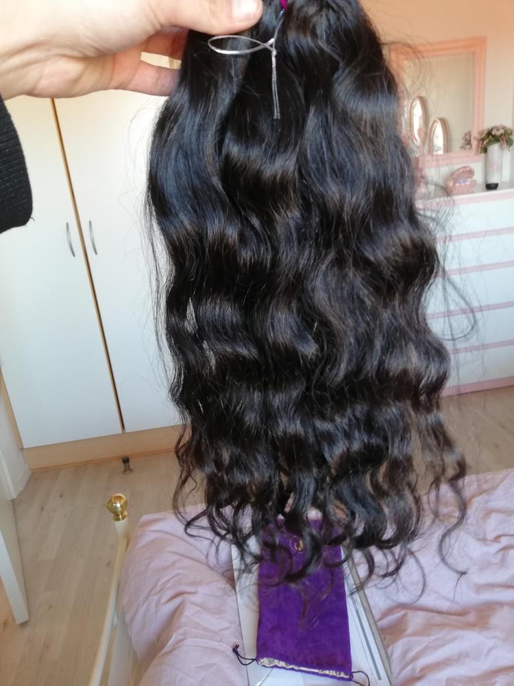Wavy Virgin Indian Hand-Tied Weave – Perfect Locks