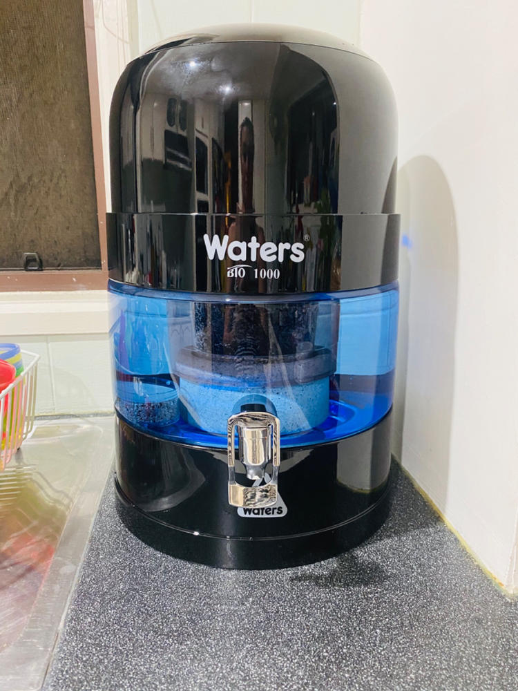 BIO 1000 Black 10 Litre Bench Top Filter - Waters Co Australia