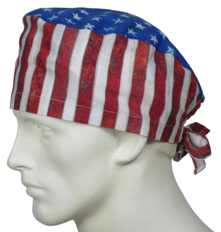 Scrub Cap American Flags – surgicalcaps.com