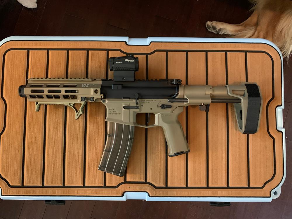 KAK Industry 1/2-28 Slimline Extended Flash Can - AR15Discounts