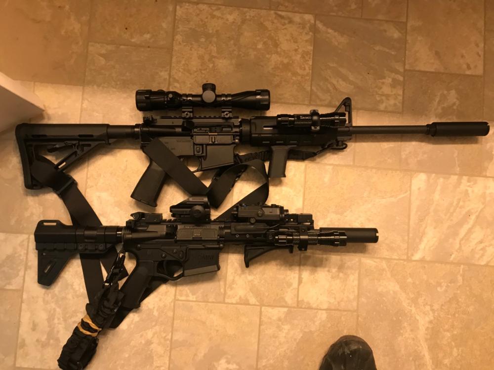 KAK Industry 1/2-28 Slimline Extended Flash Can - AR15Discounts