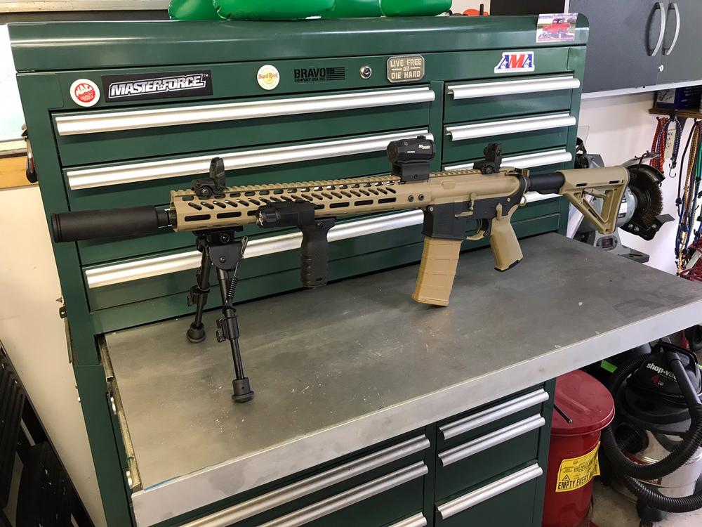 KAK Industry 1/2-28 Extended Flash Can - AR15Discounts