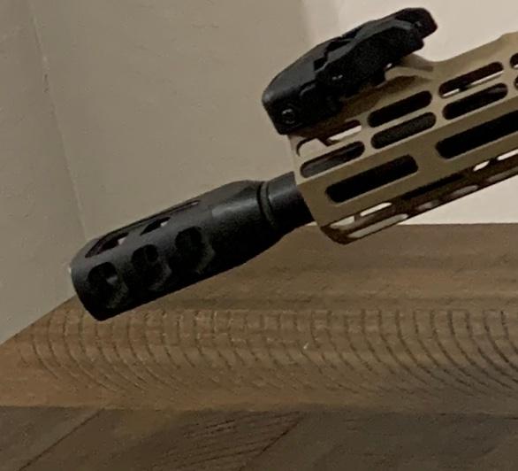 NBS Tanker (Barrett .50 Cal Style) Muzzle Brake 1/2x28 (5.56/.223 ...