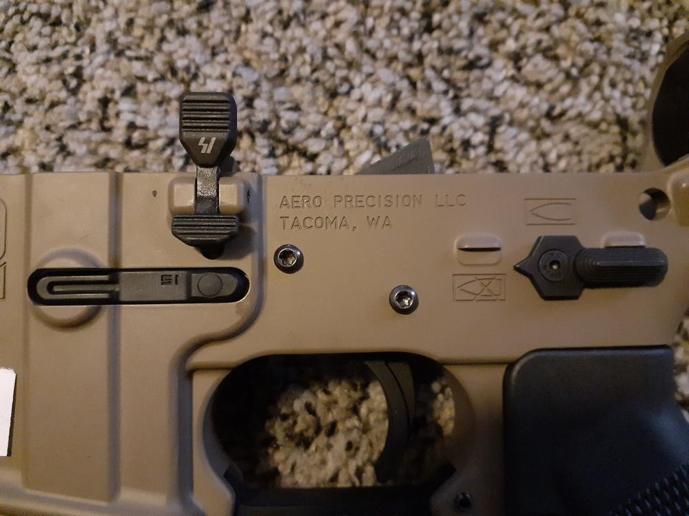 Strike Industries AR-15 Enhanced Lower Receiver Parts Kit LESS Trigger ...