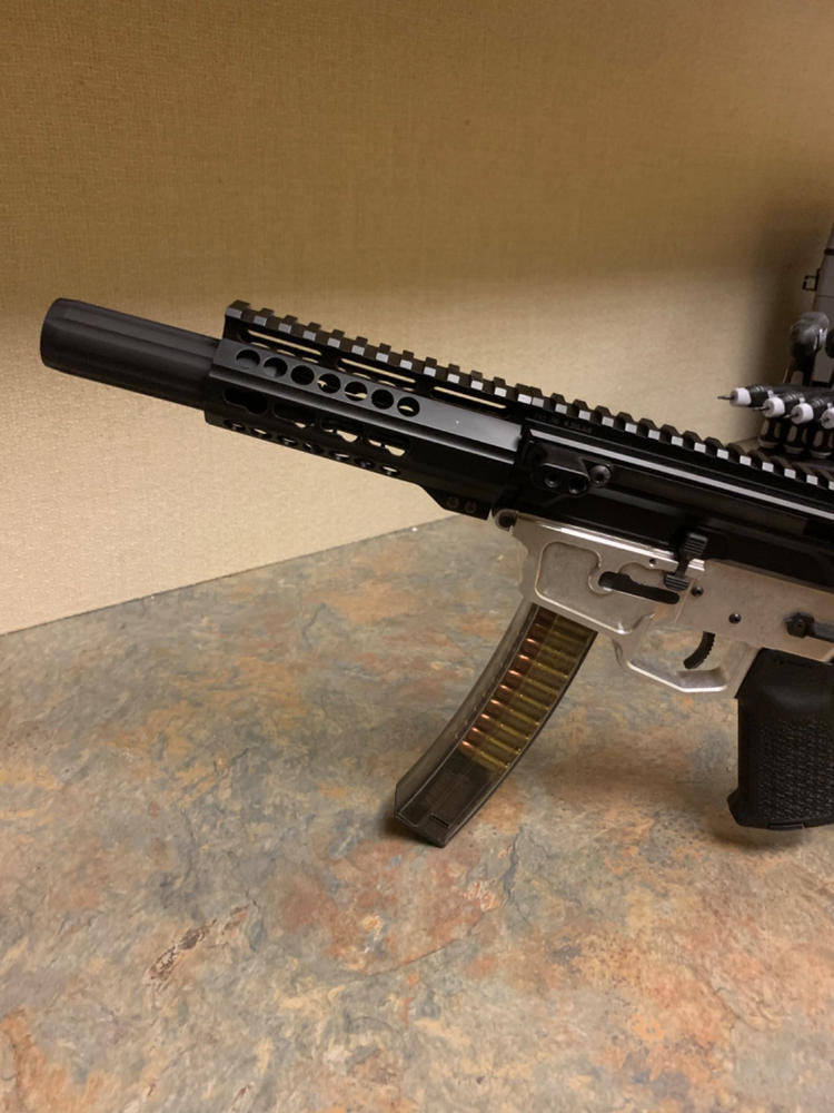 Kaw Valley Precision XL Slim Linear Comp - Black - AR15Discounts