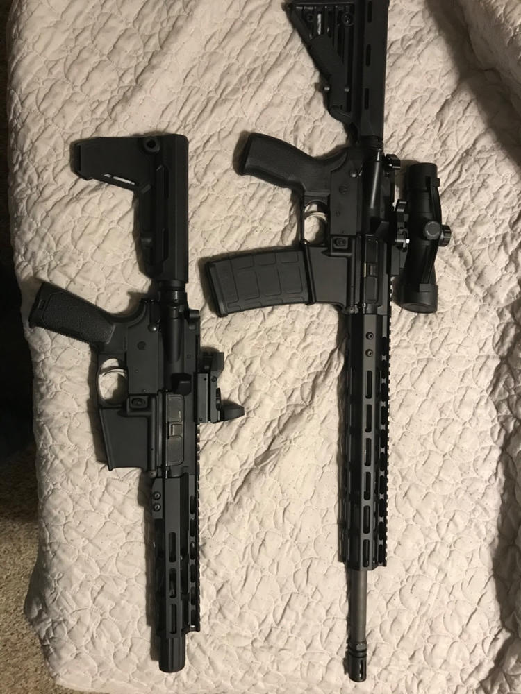 Kaw Valley Precision XL Slim Linear Comp - Black - AR15Discounts